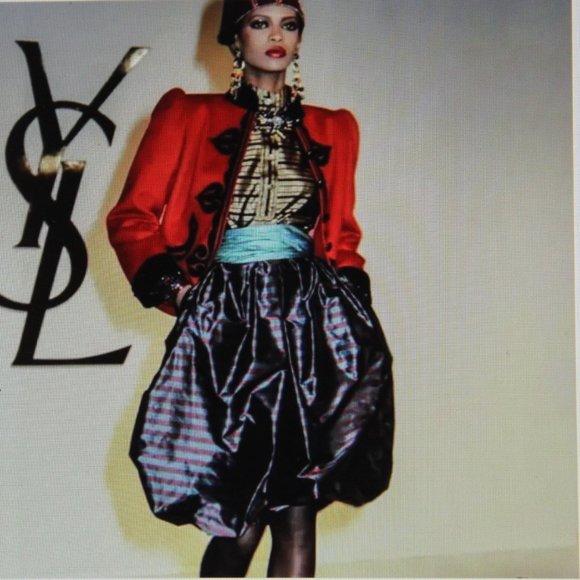 Yves Saint Laurent | Skirts | Yves Saint Laurent Rare Vintage Balloon ...
